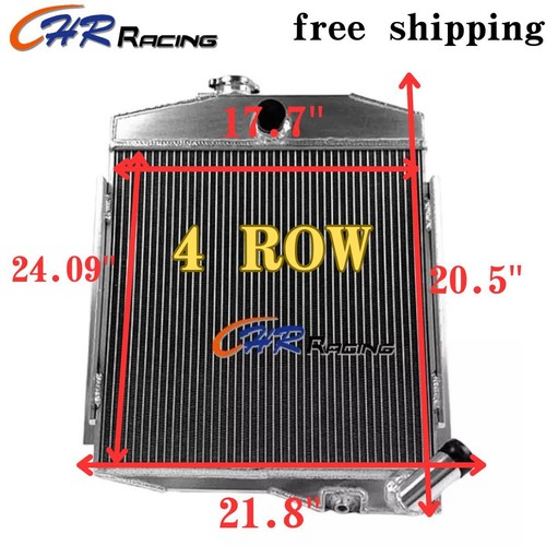 For 1965-1971 Jeep CJ5 CJ6 DJ5 DJ6 Buick 225 V6 MT Aluminum Radiator | eBay