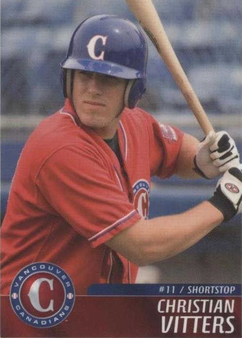 2006 Vancouver Canadians Team Issue - Christian Vitters #11 (RC) for ...