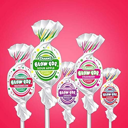 Charms Blow Pops, Assorted Flavors, 100-Count, 4lb 1oz Box | eBay