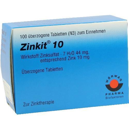 ZINKIT 10 überzogene Tabletten 100 St PZN 4435249 | eBay.de