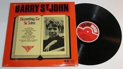 BARRY ST JOHN ACCORDING TO ST JOHN UK MAJOR MINOR LP 1968 NORTHERN SOUL ...