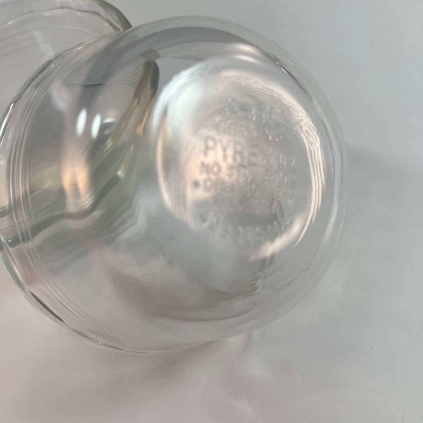 Vintage Pyrex Clear Custard Dessert Cups Scalloped 175 ML 6 FL OZ #463 ...