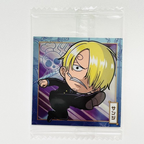 One Piece Great Pirate Seal Wafer LOG.1 SW1-23 Sanji Sticker Bandai ...