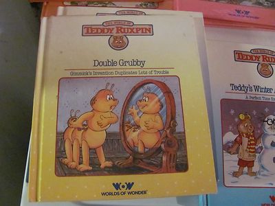 Teddy Ruxpin Double Grubby book only GREAT CONDITION | eBay