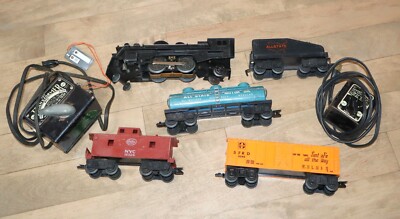 Marx Locomotive 666 | O-Scale Steam Engine + Allstate Tender Caboose ...