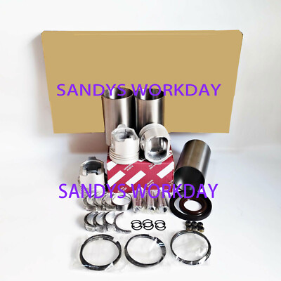 3TN84RJ 3TN84 Overhaul Rebuild Kit For Yanmar Engine John Deere 870 955 ...