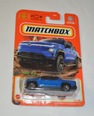 MATCHBOX 2024 MOUNTAIN EXPLORERS 12/100 - 2024 CHEVY SILVERADO EV ...