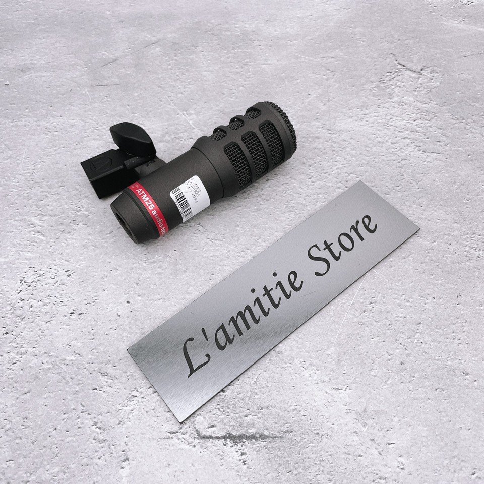 Audio Technica ATM25 Instrument Microphone Japan ATM 25 Instrument Used ...