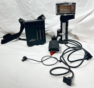 Metz Mecablitz 60 CT-4 portable camera flash light vintage set ...
