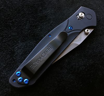 ~ Screw Set ~ Titanium blue (No Knife) 9 Screws for the Benchmade 943 ...