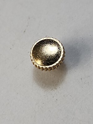 Vintage gold G.F. Watch Crowns Tap 10 5.2mm dia. 2mm long post. Fits 2. ...