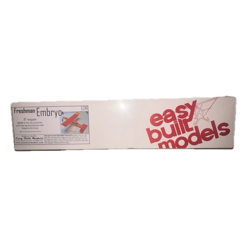 Freshman Embryo (LASER CUT) LC86 Easy Built Balsa Wood 18” Airplane Kit ...