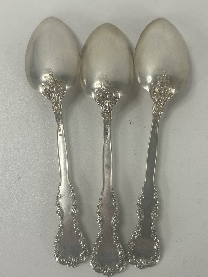 11 Pcs Engraved Sterling Silverware Set ~533g | eBay