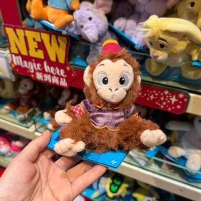 Authentic Hongkong Disney Abu Aladdin‌ Shoulder Pal Magnet Plush Toy ...