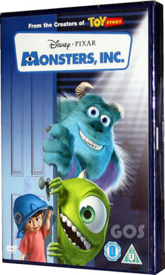 Monsters Inc Walt Disney Pixar Film Classic Kids Movie DVD New Sealed ...