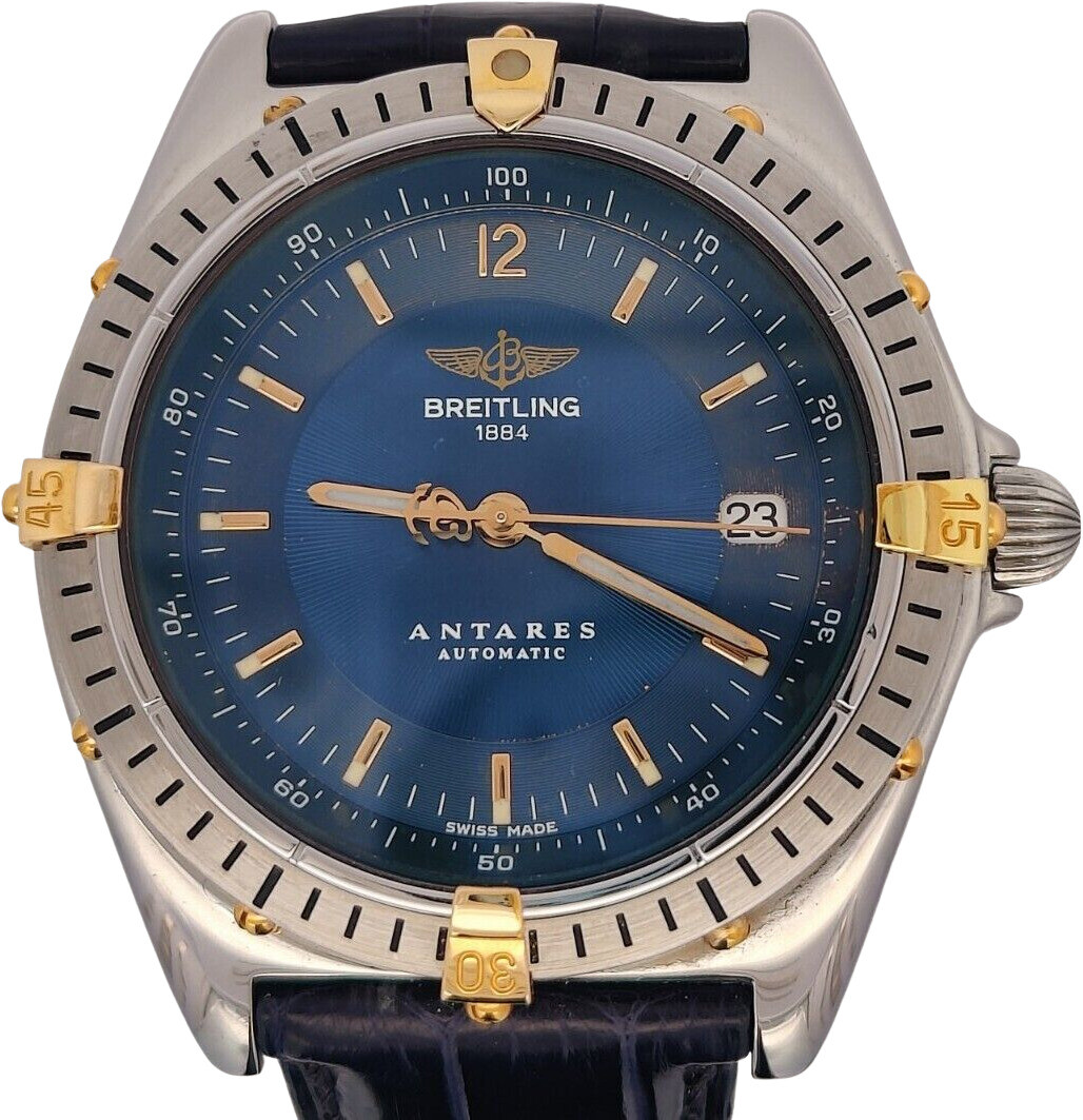 Breitling Antares Dark Blue Men's Watch - 81970 for sale online | eBay