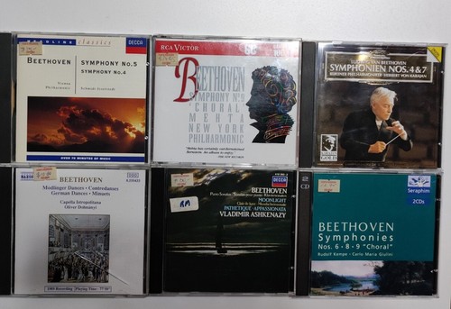 Beethoven Lot of 6 Classical CDS Good Condition | eBay