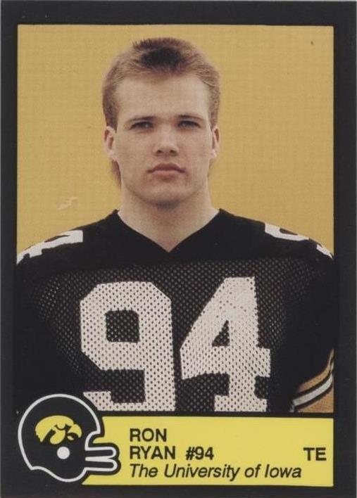 1989 Iowa Hawkeyes Team Issue - Ron Ryan (RC) for sale online | eBay