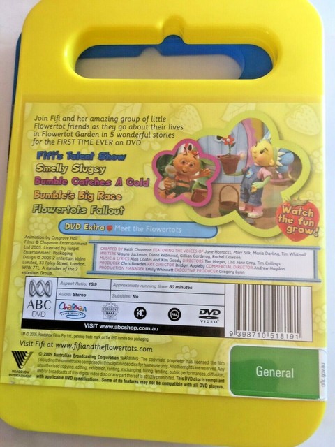 Fifi And The Flowertots (DVD, 2005) for sale online | eBay
