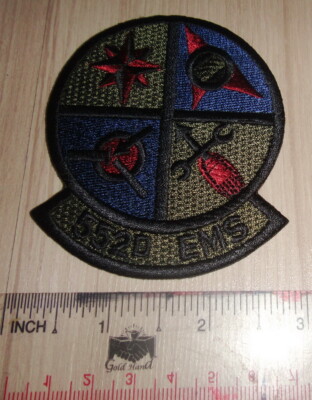 552D EMS Squadron SQ USAF Patch | eBay