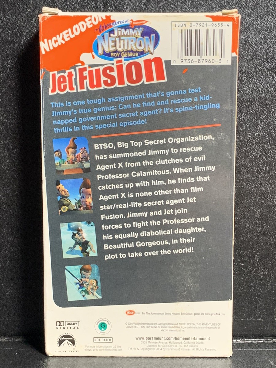 Jimmy Neutron Confusion Fusion Vhs Buy Jimmy Neutron Boy Online In
