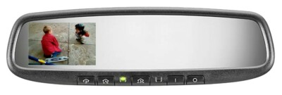 2007-14 Toyota FJ Cruiser Homelink® Backup Camera Mirror/Roof Brkt ...