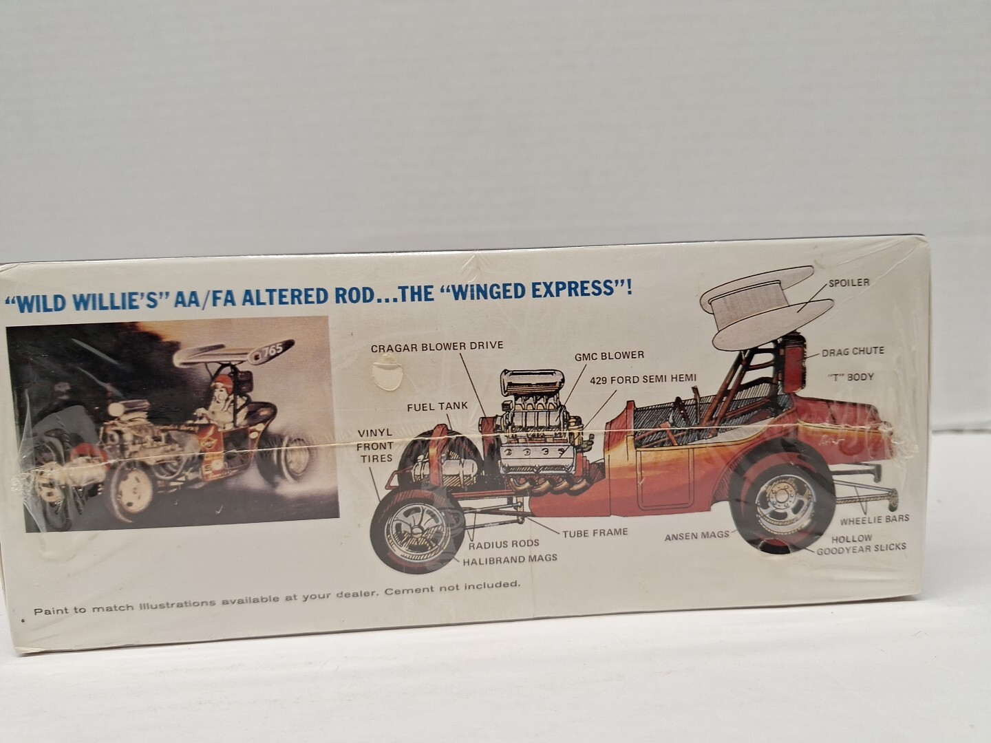 mpc 1/25 WILD WILLIE BOSCH WINGED EXPRESS"ALTERED ROD | eBay