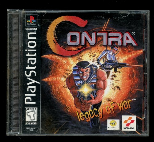 Contra Legacy of War - Playstation 1 PS1 - CIB Complete (No 3D Glasses ...