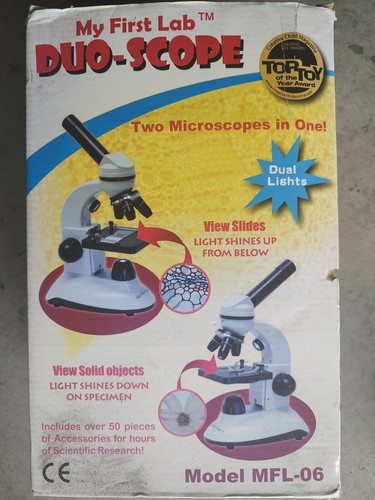 Microscope - My First Lab Duo-Scope In One Dual Lights Model MFL-06 ...