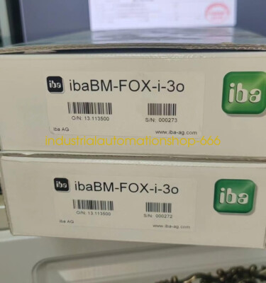 1pc NEW IbaBM-FOX-i-3o module Via DHL or FedEX | eBay