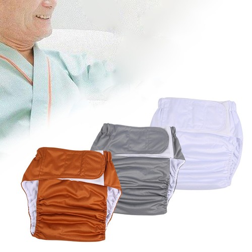 Adult Cloth Diaper Nappy One Size Reusable Comfortable Washable for Men ...