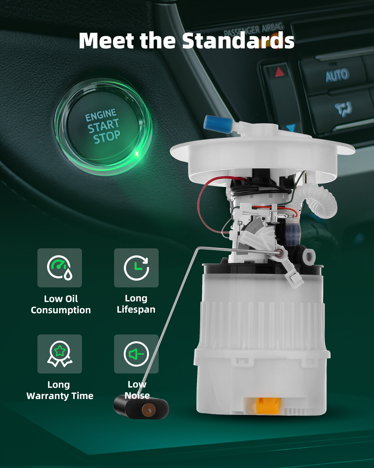 Electric Fuel Pump Module For Mazda 3 2.0L 2004 2005 2006 2007 08 2009 ...