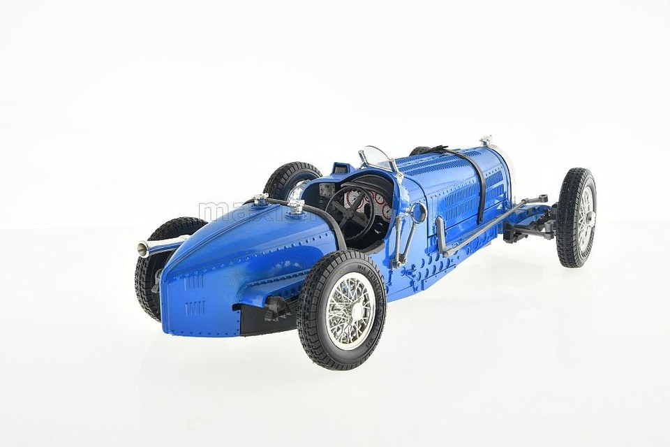 BUGATTI T59 Blue Gran Prix 1934 1/18 Bburago | eBay