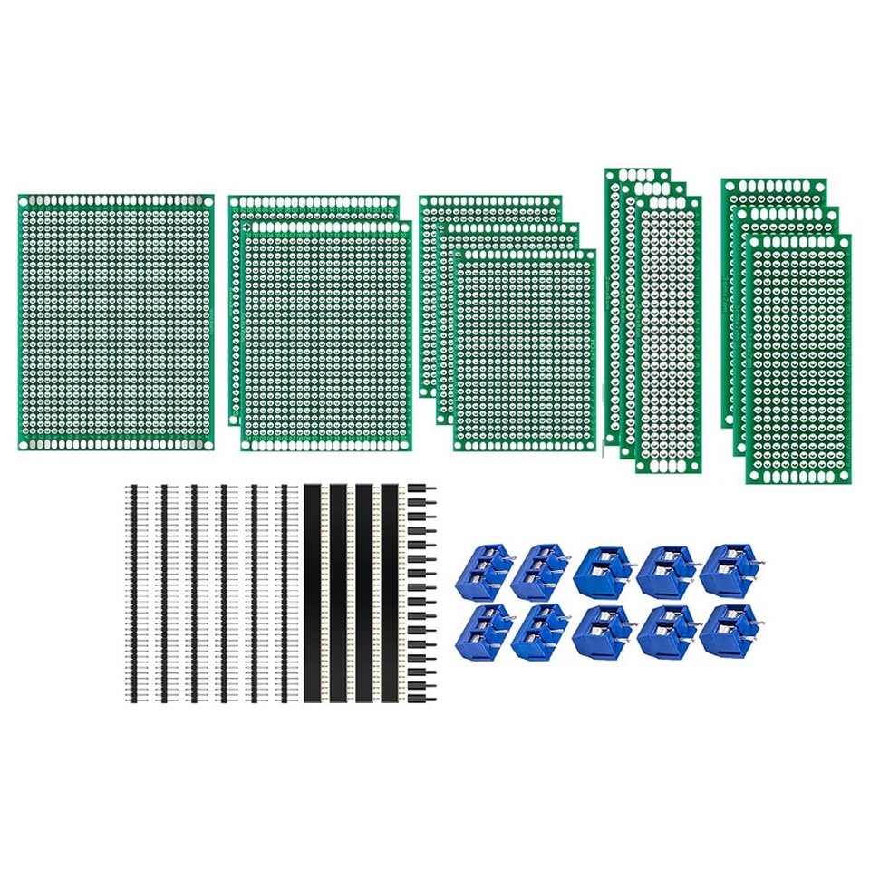 48P Circuit Board Set Double Sided PCB for Project Development and ...