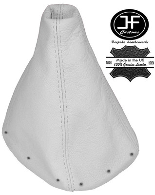 WHITE GENUINE LEATHER FITS HONDA S2000 1999-2003 SHIFT BOOT SHIFTER ...
