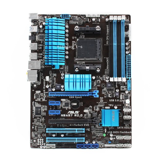 ASUS M5A97 R2.0 Motherboard USB 2.0 On-Board Audio Socket AM3+ AMD 970 ...