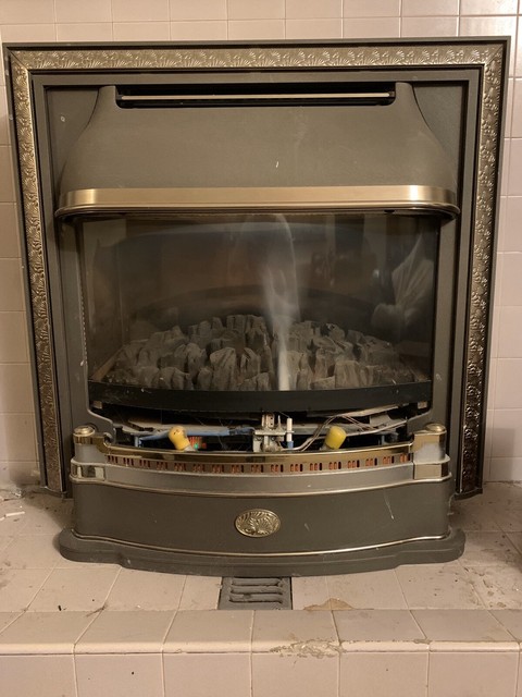 Gas Fire Baxi Bermuda Rg3 With Boiler for sale online | eBay