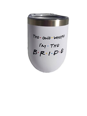 Friends Themed/The One Where I’m The Bride/ Wedding Travel Mug | eBay