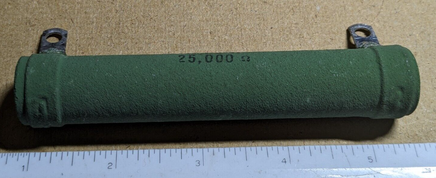 Used K-50-N 25K Ohm 50 Watt Resistor | eBay