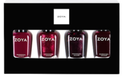 Zoya Nail Polish All Wrapped Up Quad: Vanessa, Ash, Sam, and Jem. Full ...