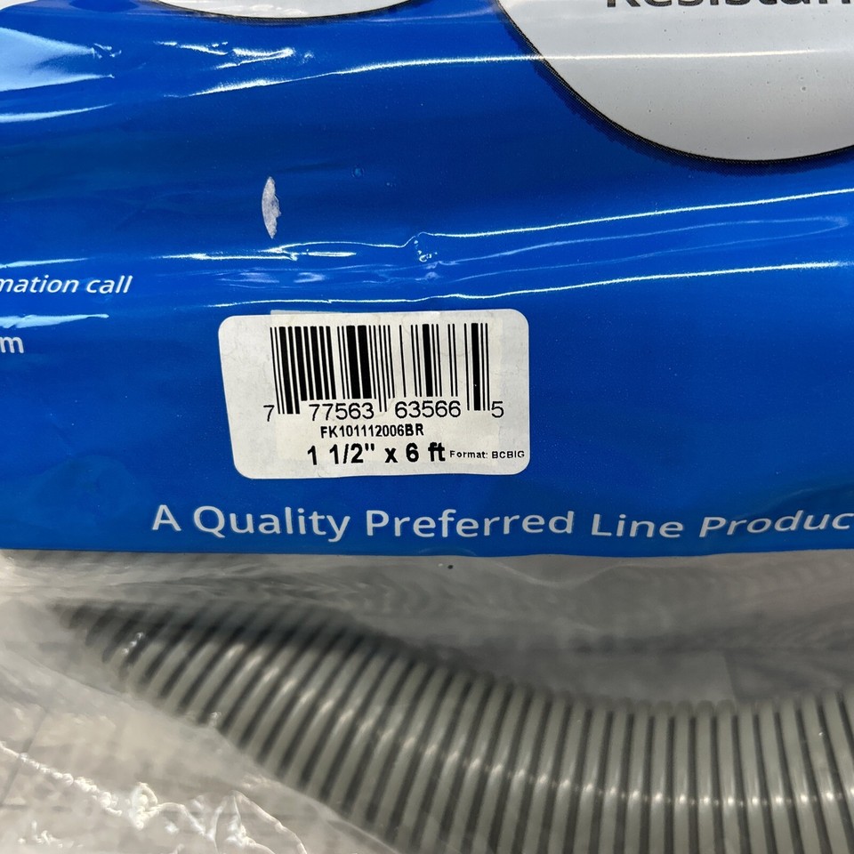 Flo King Filter Hose FK101112006BR 1.5 In. x 6 Ft. Flo King Filter Hose ...