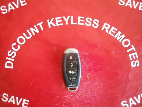 PURSUIT KEYLESS REMOTE ELVAT1D 095BPR 5- BUTTON RED LIGHT GOOD ...