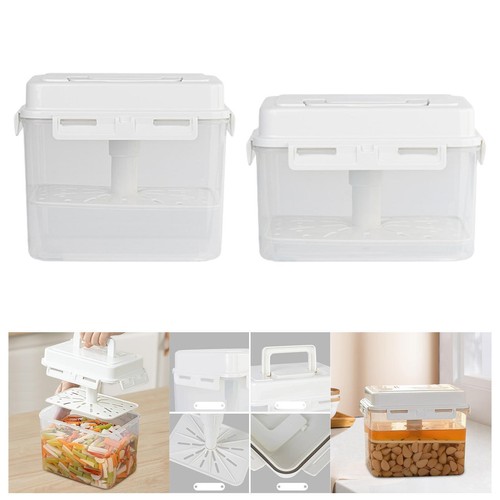 Kimchi Press Ferment Storage Container Sauerkraut Portable and Handle ...