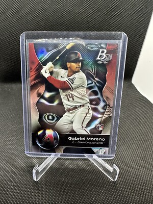 Gabriel Moreno 2023 Platinum Bowman Rookie Card RC #67 Arizona ...