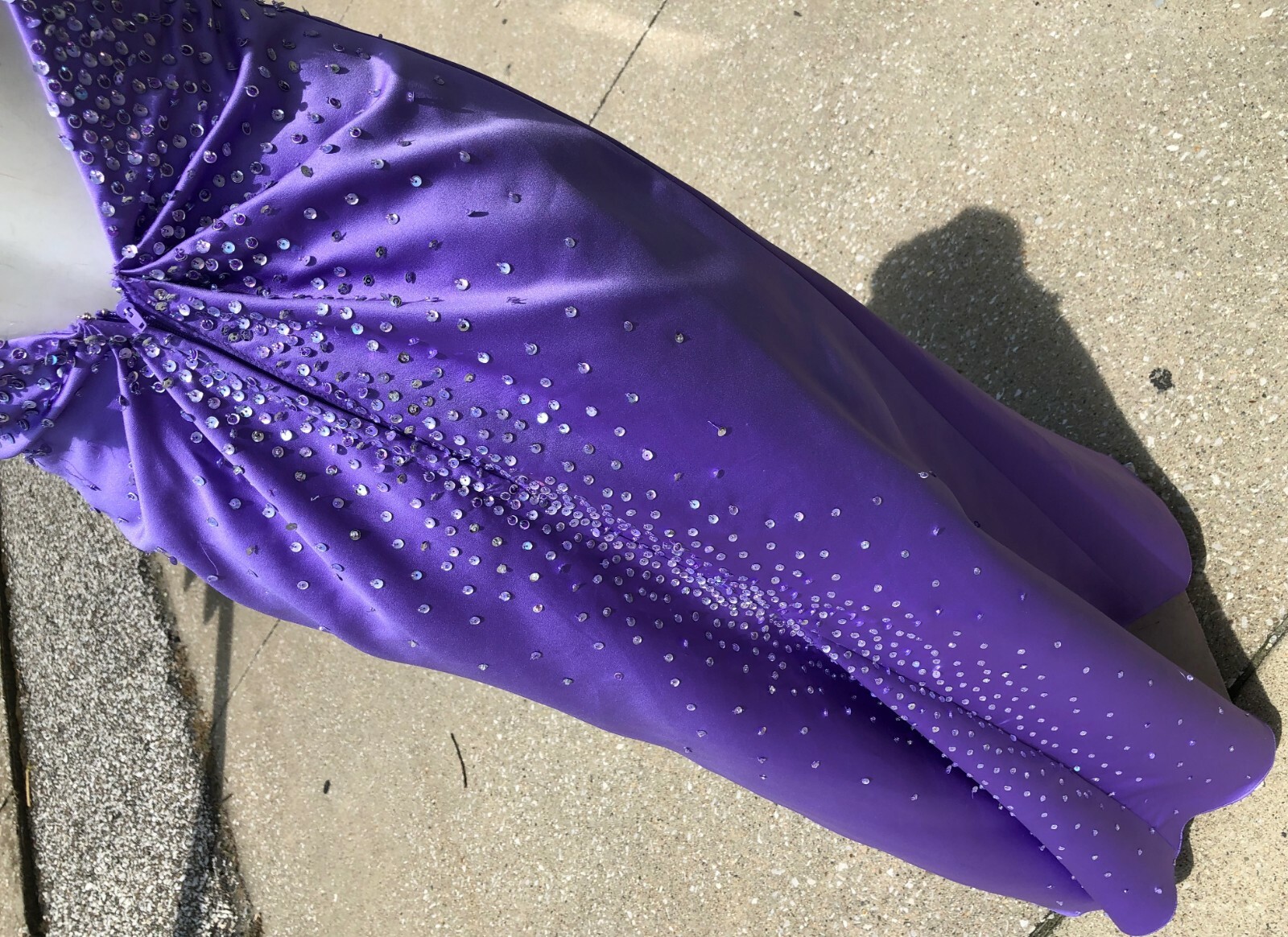 Morilee Madeline Gardner Lavender Sparkle Sequin Ball Gown Dress Jr 6 ...