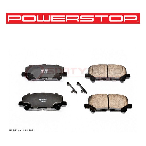 Power Stop 16-1585 Evolution Ceramic Disc Brake Pads for Kit Set ...