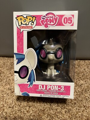 Funko Pop Painted Metallic DJ Pop-3 Custom My Little Pony Shipped In ...