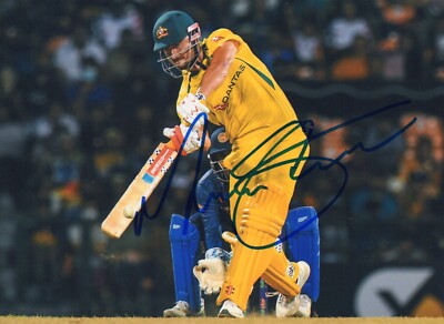 5x7 Original Autographed Photo of Australian Cricketer Marcus Stoinis ...