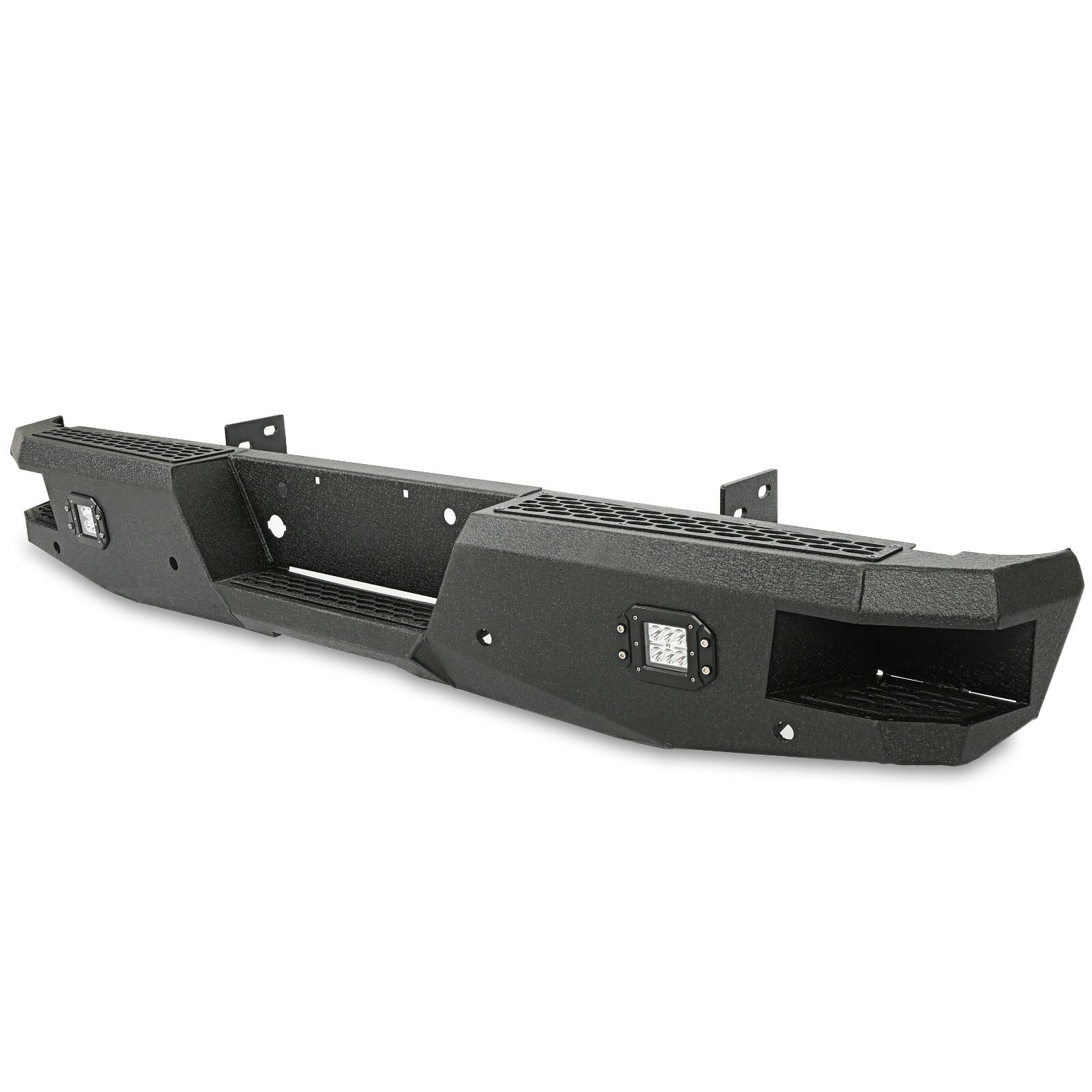 Rear Assembled Bumper For 1999-2016 Ford Super Duty F250 F350 Heavy ...