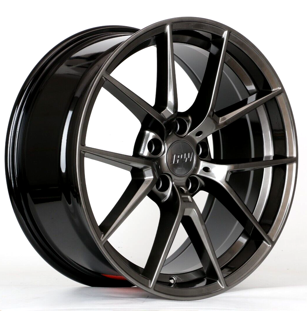 4pc 18X8/9" Staggered Set 5x120 Metallic CSL Style Wheels Rims Fit BMW ...